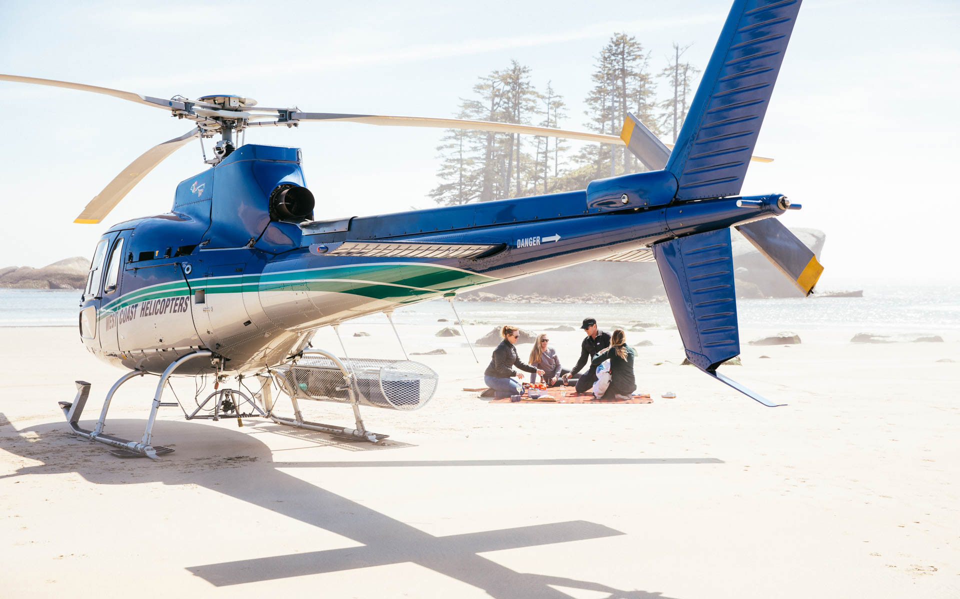 Helicopter Adventures | Nimmo Bay Luxury Resort